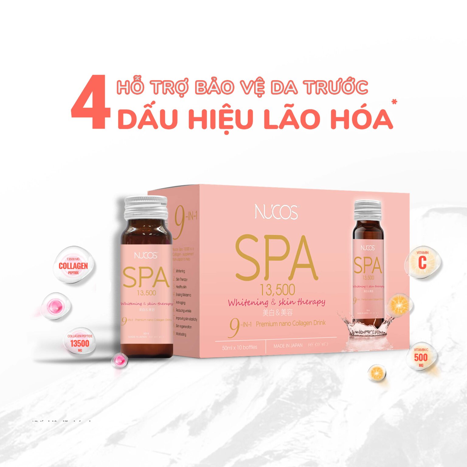 NUCOS - Thương hiệu collagen cao cấp từ Nhật Bản