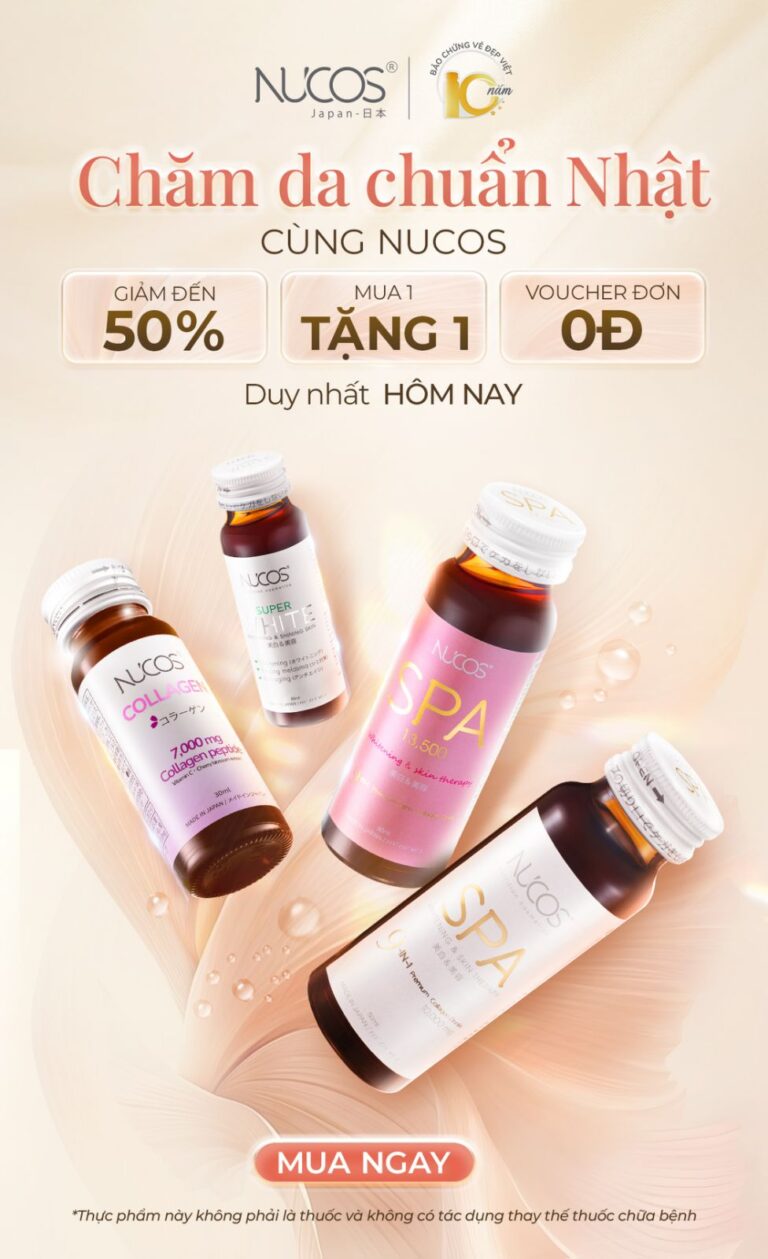 NUCOS - Thương hiệu collagen cao cấp từ Nhật Bản